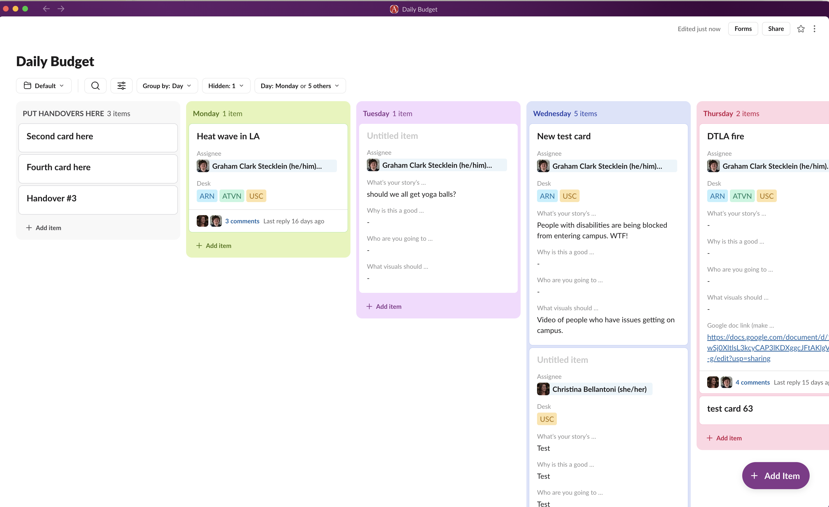 Working with the Daily Budget on Slack, how to pitch a story | USC ...